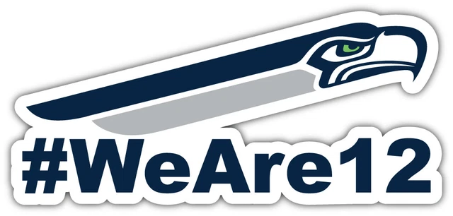 DOPASTICKER Seattle Seaha.Wks Hashtag Sport Car Sticker Phone Water ...