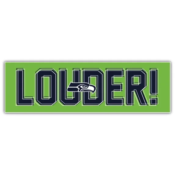 DOPASTICKER Seattle Seaha.Wks Louder Sport Car Sticker Phone Water ...