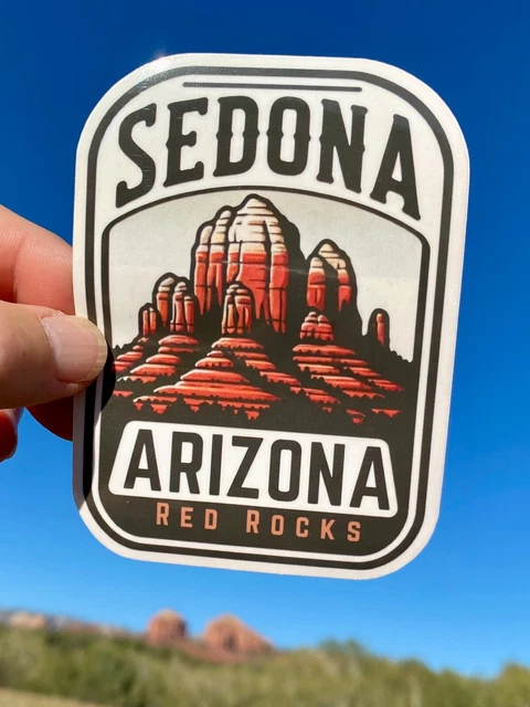 DOPASTICKER Sedona Arizona Sticker, Red Rocks, Travel, Nature, Gift ...