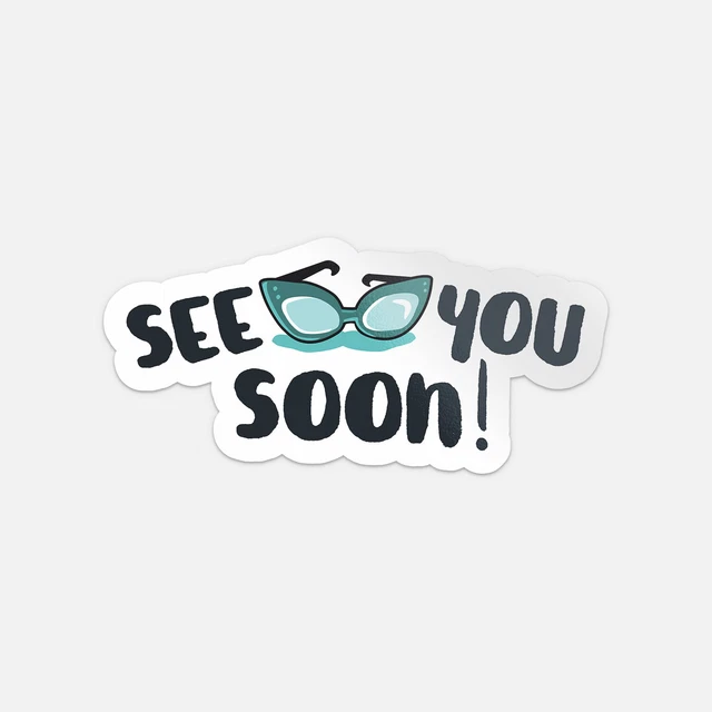 DOPASTICKER See You Soon Sticker Decal Phone Decal Water Bottle ...