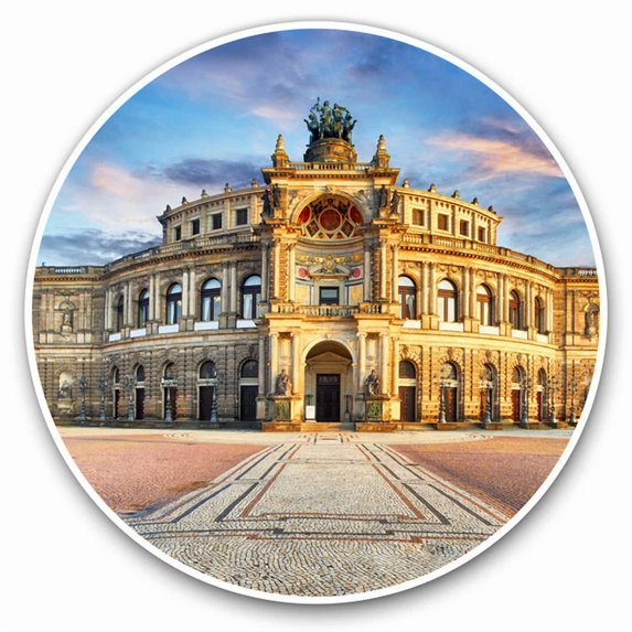 DOPASTICKER Semperoper Opera House Dresden Cool Gift Decorative Laptop ...