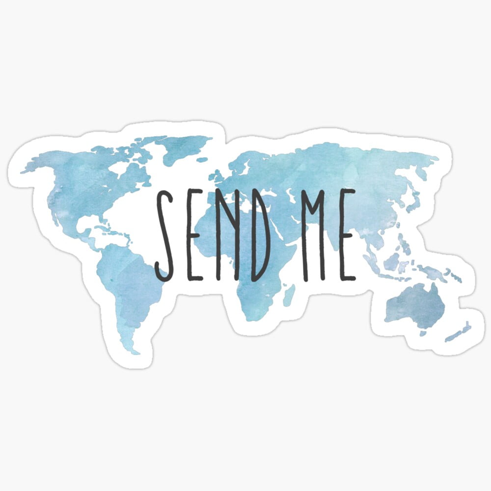 DOPASTICKER Send Me - Perfect Birthday Gift Everyone Phone Decal Water ...