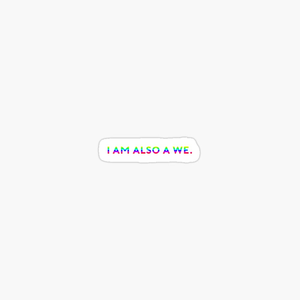 DOPASTICKER Sense8: "I Am Also A We" Sticker Phone Sticker, Latop ...