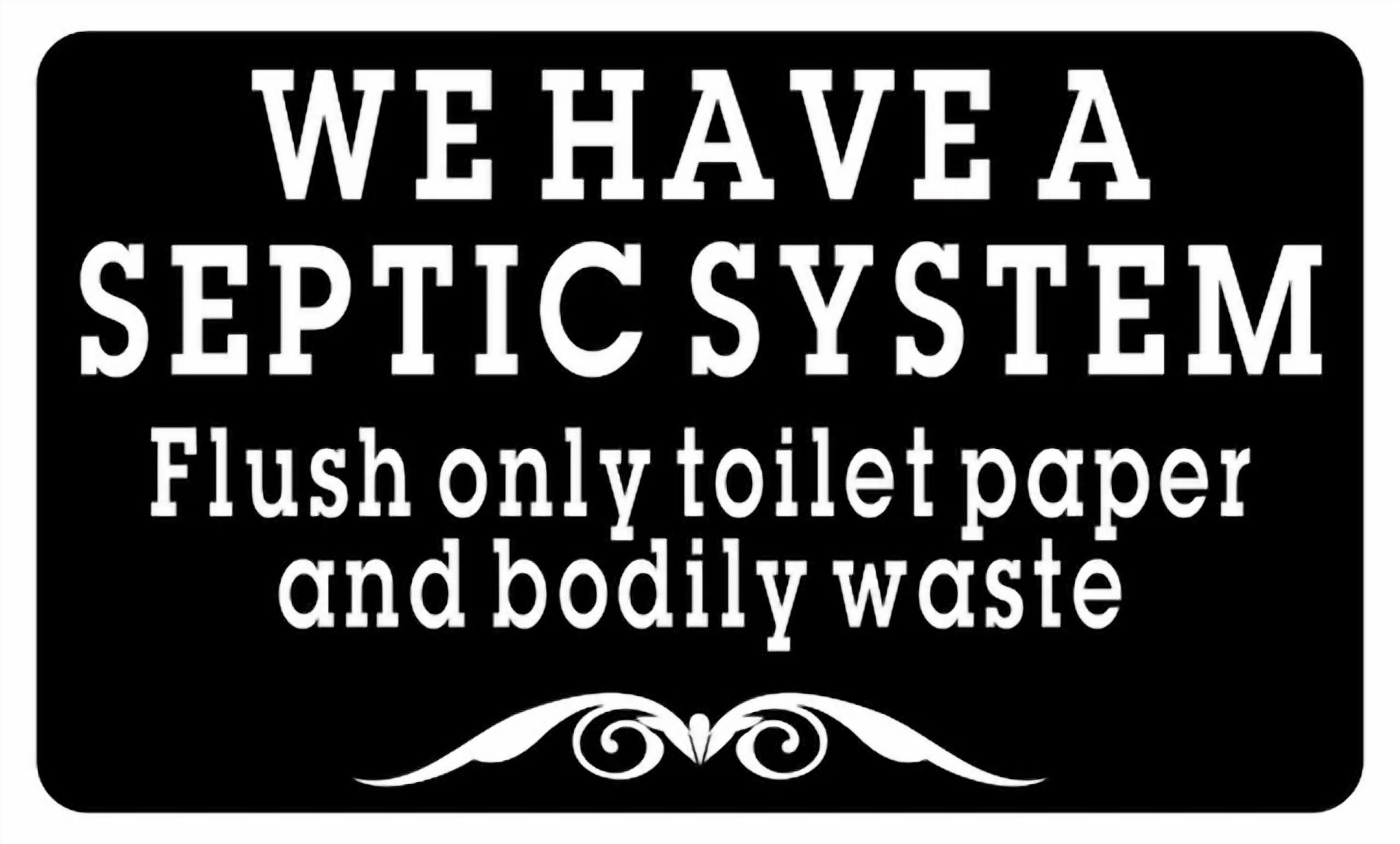DOPASTICKER Septic System Sticker Phone Sticker, Latop Sticker, Lover ...