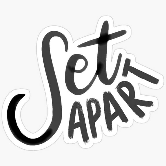 DOPASTICKER Set Apart, Perfect Birthday Gift Everyone Phone Sticker ...