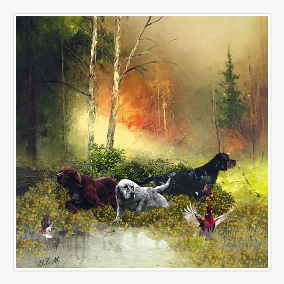 DOPASTICKER Setters Amily Sticker, Phone Sticker Water Bottle Sticker ...