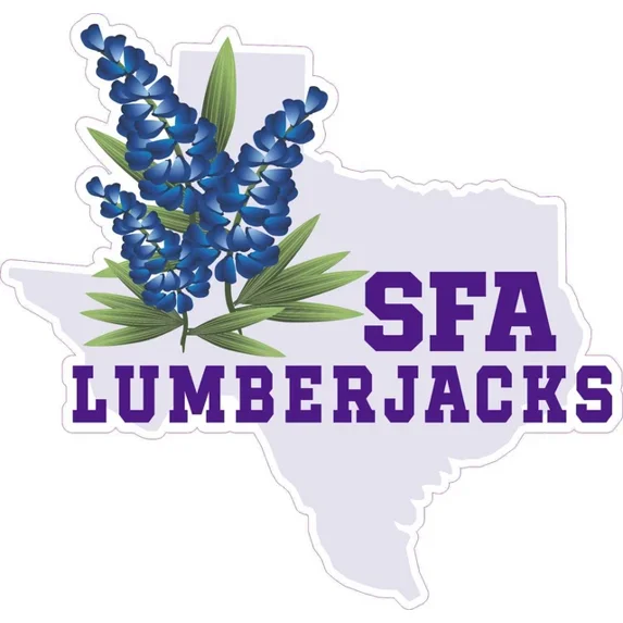 DOPASTICKER Sfa Texas Bluebonnet Sticker Phone Sticker, Latop Sticker ...