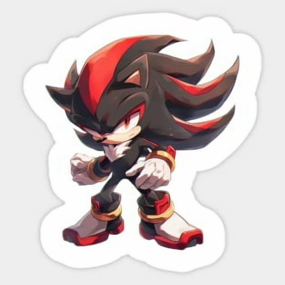 DOPASTICKER Shadow Sticker & Game, Gaming, Knuckles, Sega, Shadow ...