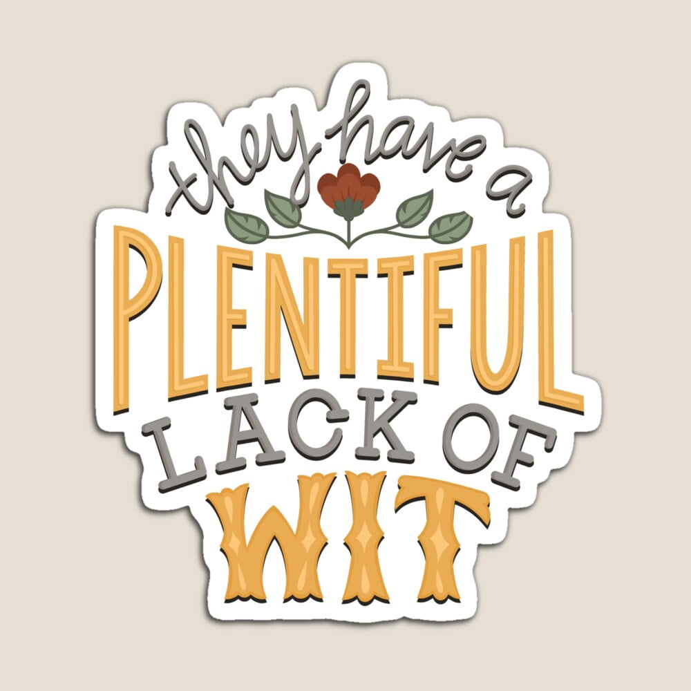 DOPASTICKER Shakespeare Insult Hamlet - Simple Version Sticker ...