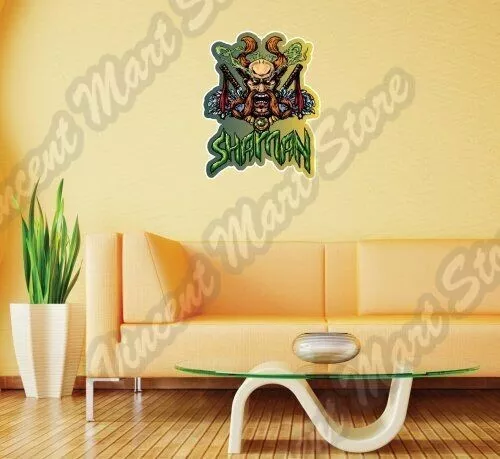 DOPASTICKER Shaman Feathers Ceremonial Swords Crystal Wall Sticker ...