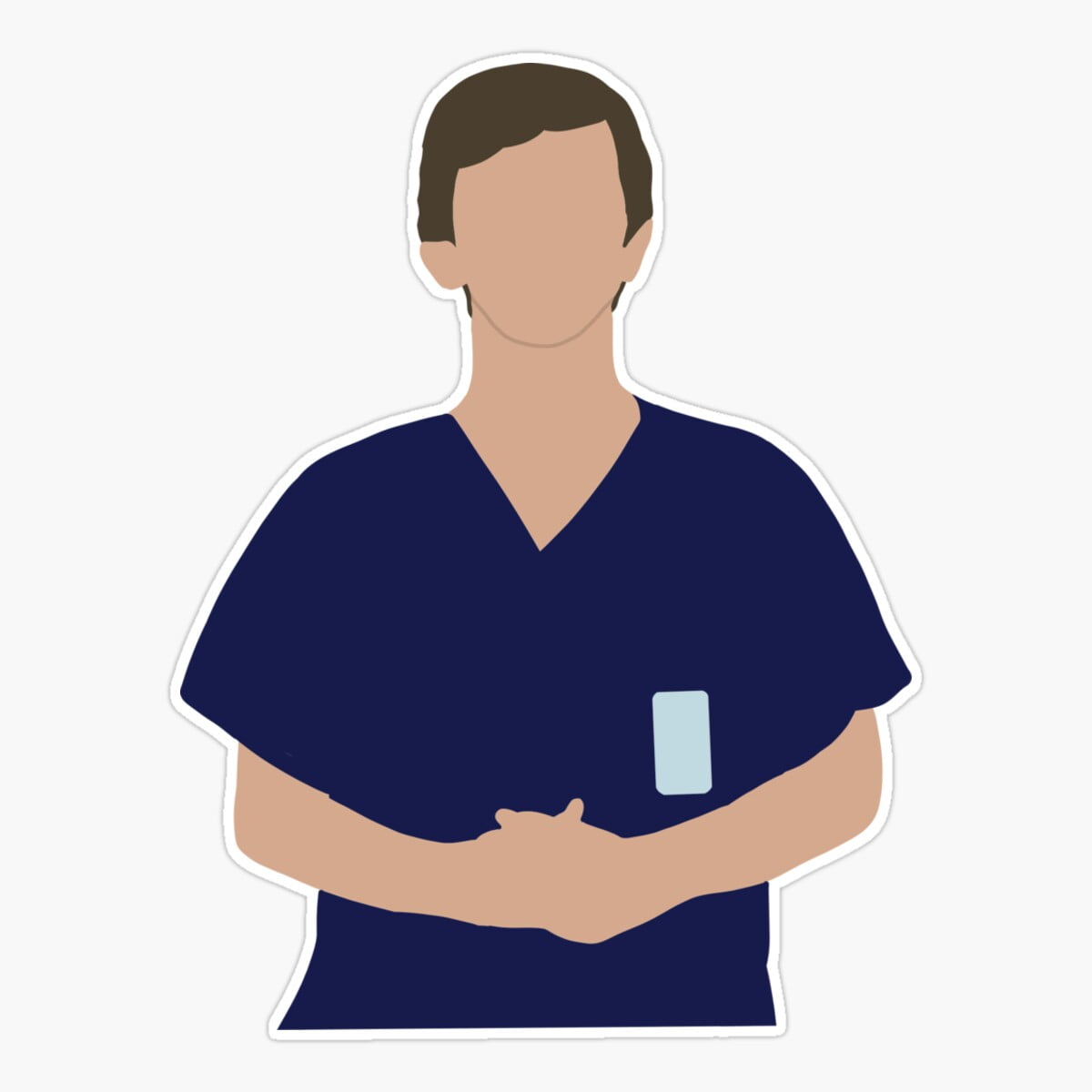 DOPASTICKER Shaun Murphy The Good Doctor Sticker, Phone Sticker Car ...