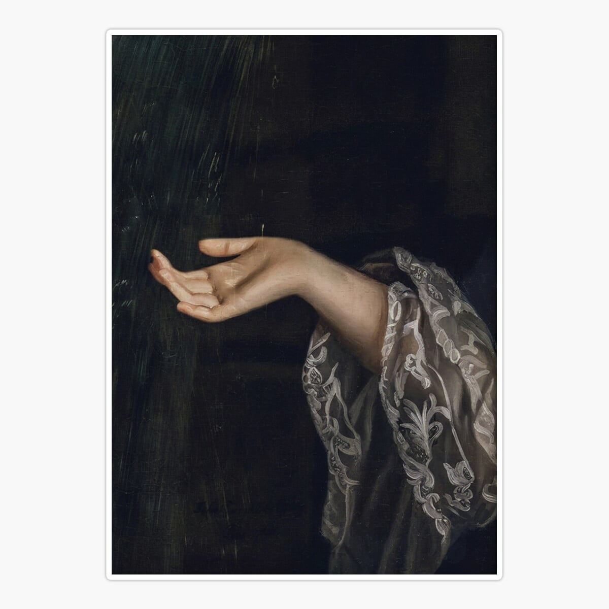 DOPASTICKER She Wore A Crown And Came Down In A Bubble Dog Sticker ...