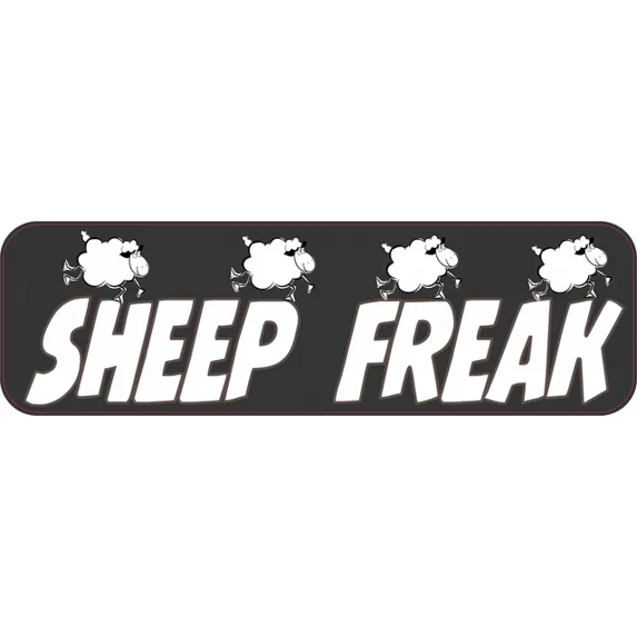 DOPASTICKER Sheep Freak Sticker Phone Sticker, Latop Sticker, Lover ...