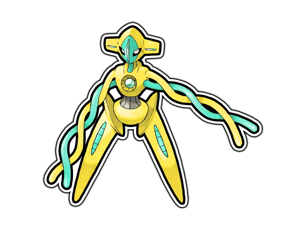 DOPASTICKER Shiny Deoxys Sticker Decal Phone Decal Water Bottle ...