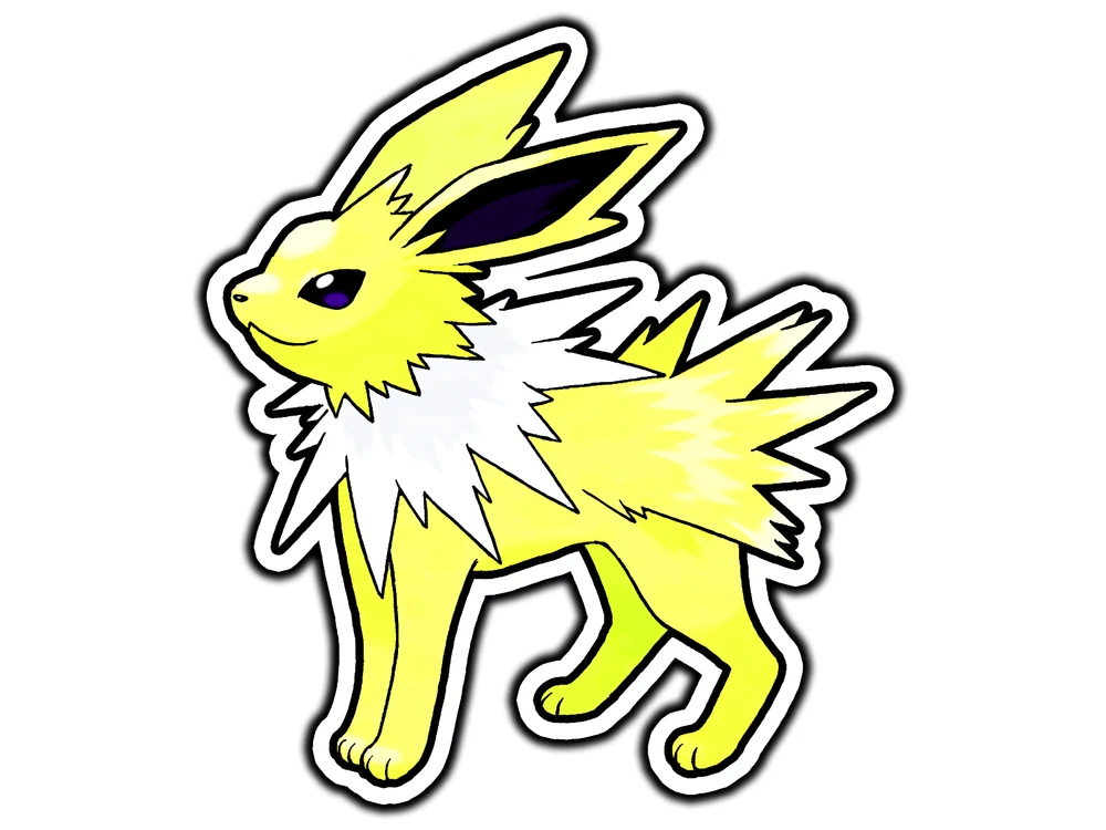 DOPASTICKER Shiny Jolteon Sticker Decal Phone Decal Water Bottle ...