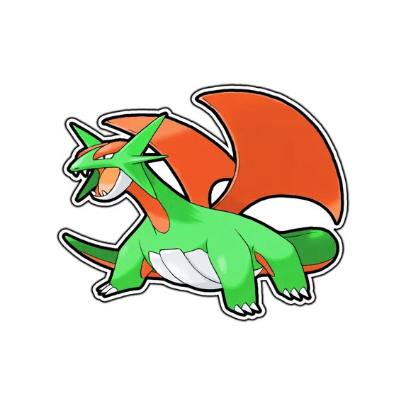 DOPASTICKER Shiny Salamence Sticker Decal Phone Decal Water Bottle ...