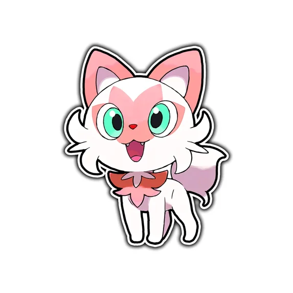 DOPASTICKER Shiny Sprigatito Sticker Decal Phone Decal Water Bottle ...