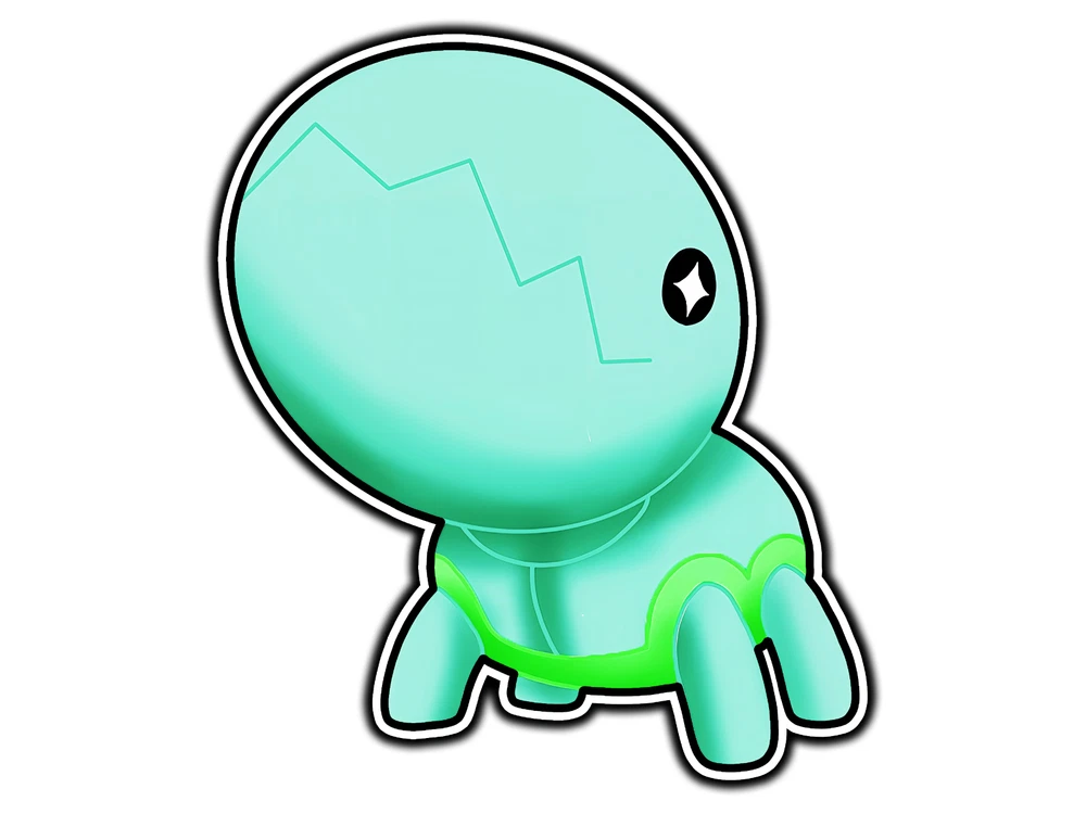 DOPASTICKER Shiny Trapinch Sticker Decal Phone Decal Water Bottle ...