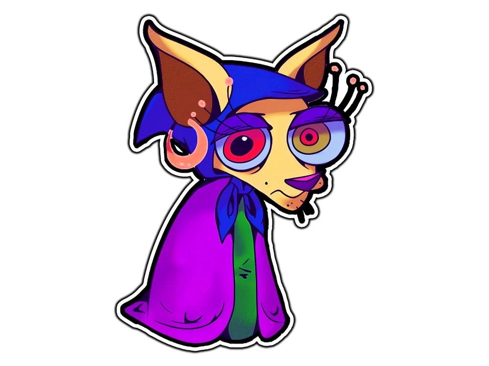 DOPASTICKER Shirley The Medium Sticker Decal Phone Decal Water Bottle ...