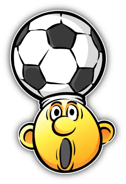 DOPASTICKER Shocked Football Fan Emotion Car Sticker Phone Decal Water ...