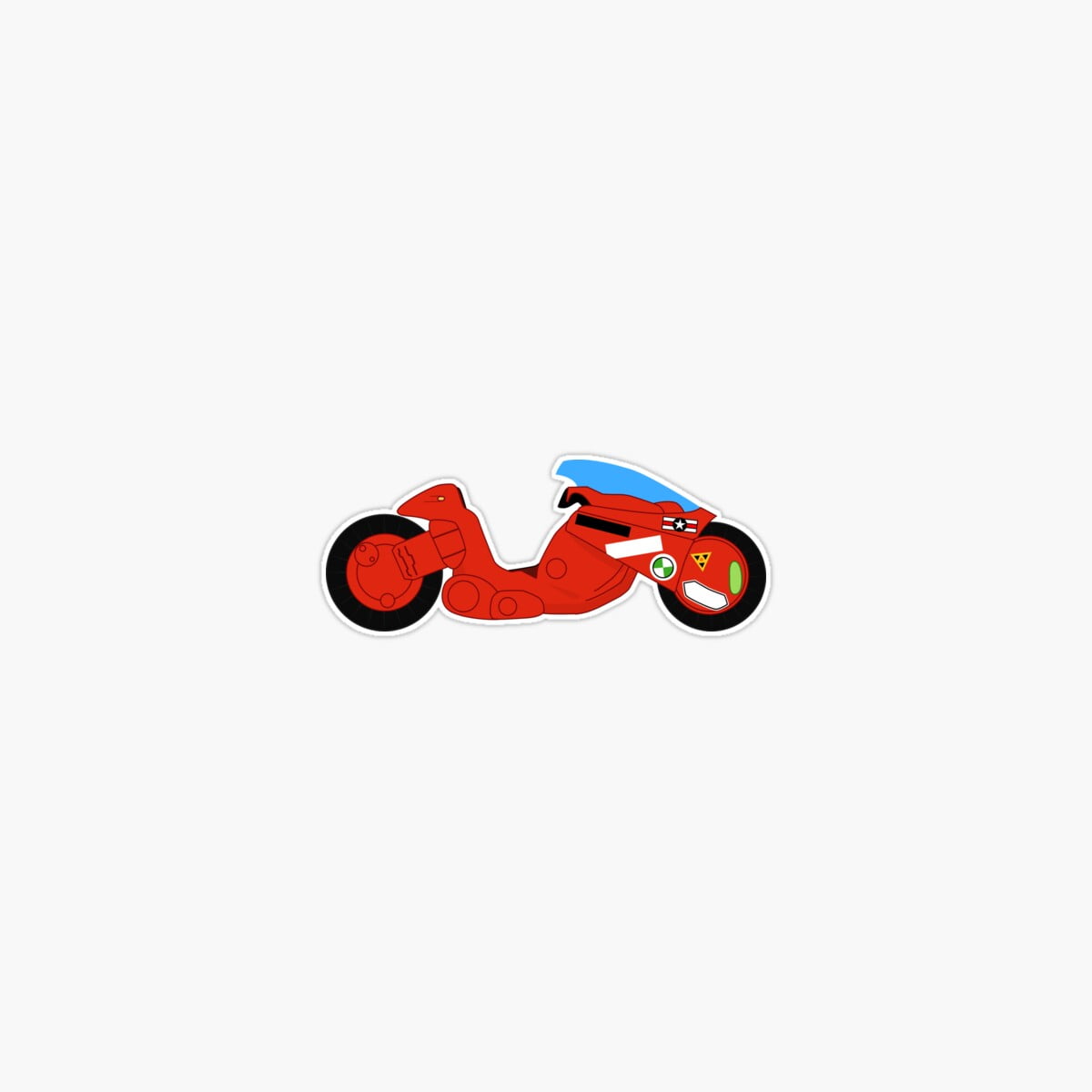 DOPASTICKER Shotaro Kaneda'S Bik.E - Akira Sticker, Phone Sticker Car ...