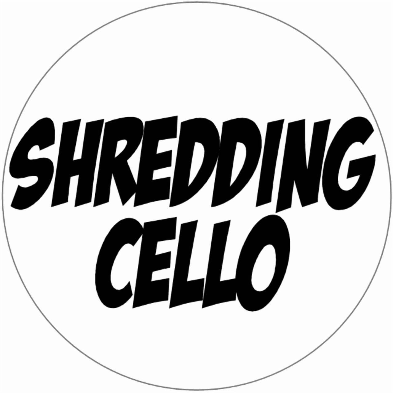 DOPASTICKER Shredding Cello Sticker, Music Musician Band Phone Decal ...