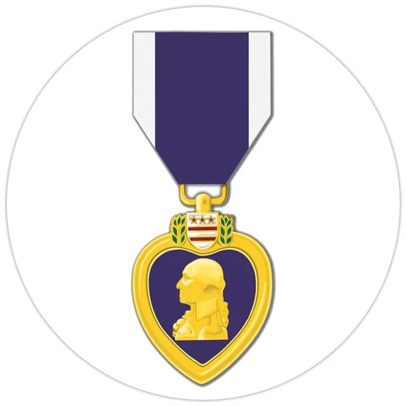 DOPASTICKER Silver Star Medal Sticker Military Soldier Decal Phone ...