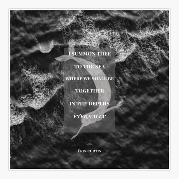 DOPASTICKER Siren Song Sticker, Phone Sticker Water Bottle Sticker Car ...