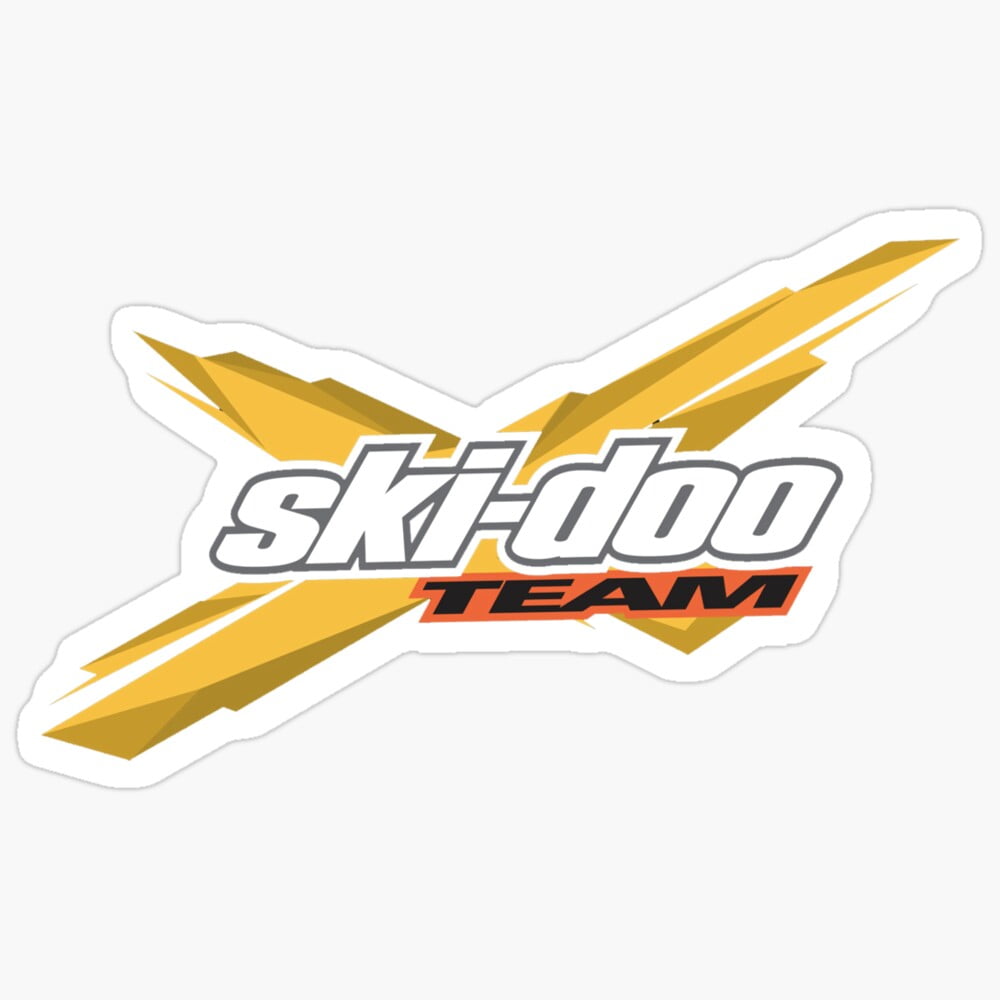 DOPASTICKER Ski-Doo Team Logo Perfect Sticker Gift Everyone Phone Decal ...