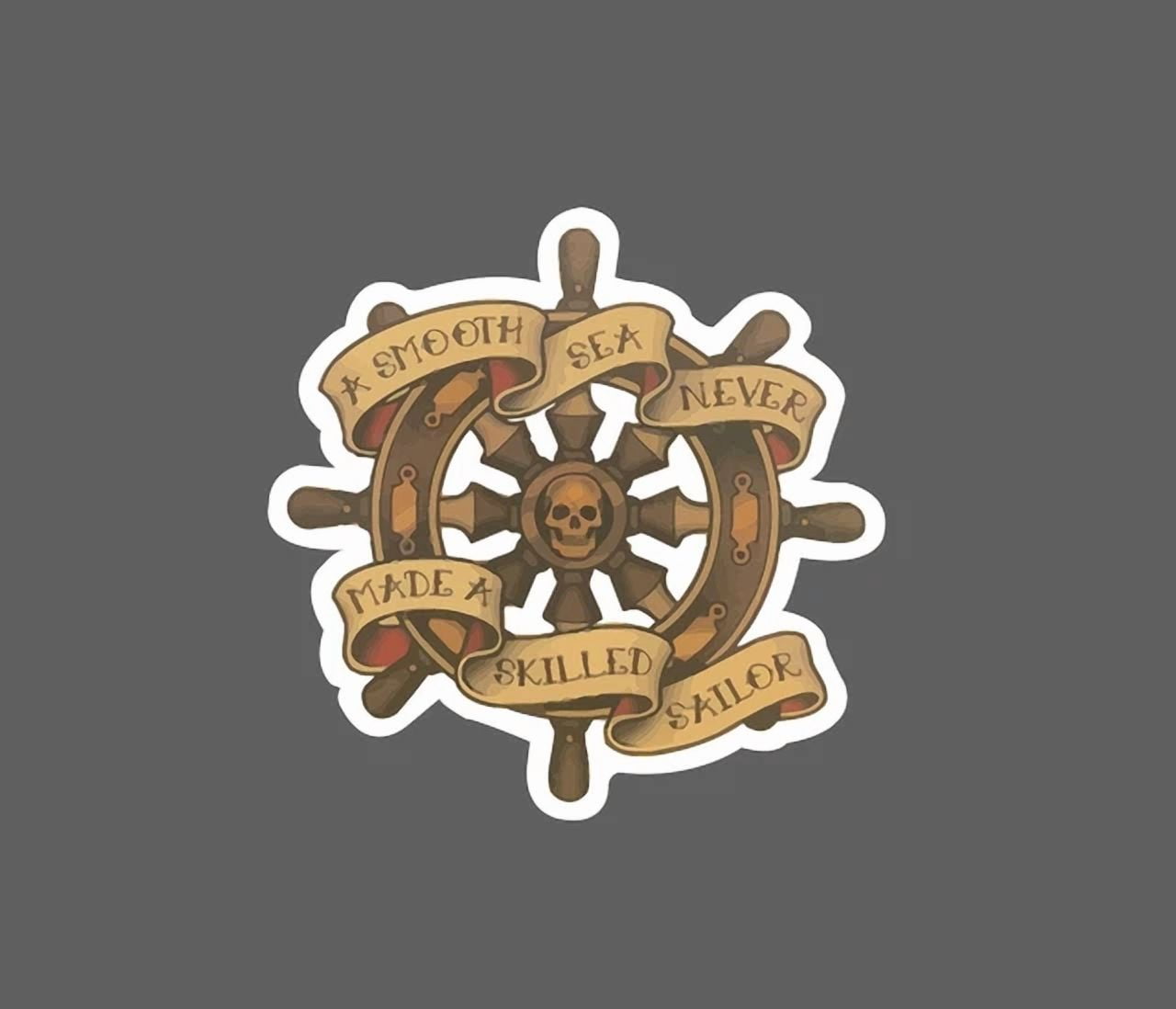 DOPASTICKER Skil.Led Sailor Stickermooth Sea Quote Life Nautical ...