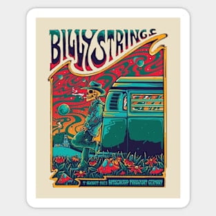 DOPASTICKER Skull Billy Strings Decorative Laptop, Phone Stickers, Waterproof Decals Water ...