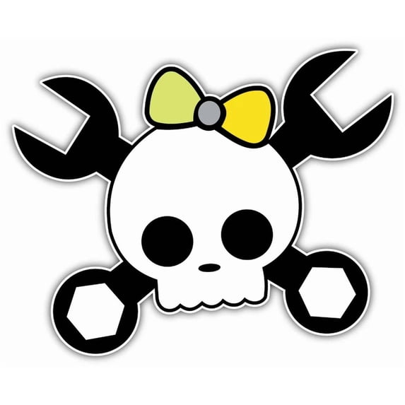 DOPASTICKER Skull Sticker Decal Phone Decal Water Bottle Stickers, Cars ...