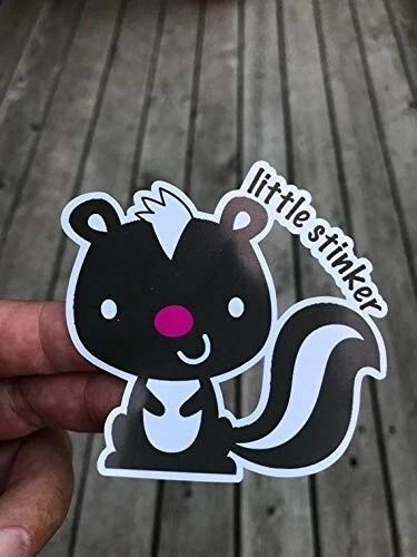 DOPASTICKER Skunk Sticker Little Stinker Phone Decal Water Bottle ...