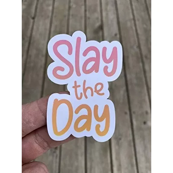 DOPASTICKER Slay The Day Sticker Phone Decal Water Bottle Stickers ...