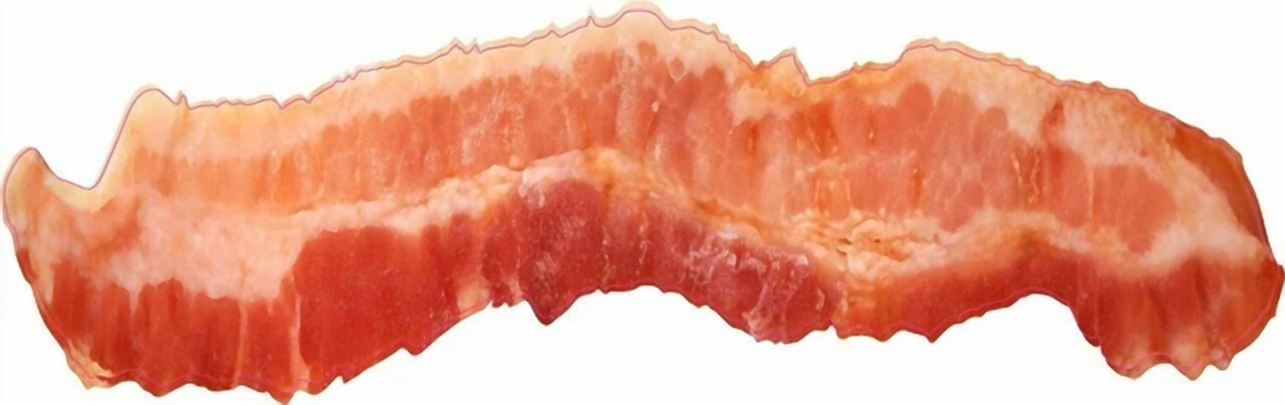 DOPASTICKER Slice Of Bacon Sticker Car Sticker Phone Sticker, Latop ...