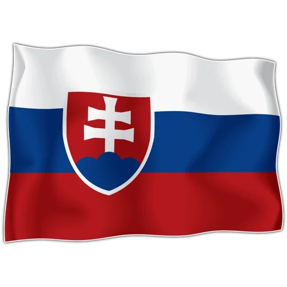 DOPASTICKER Slovakia Country Flag Car Window Mirror Sticker Decal Phone ...