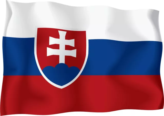 DOPASTICKER Slovakia Flag Sticker Phone Decal Water Bottle Stickers ...
