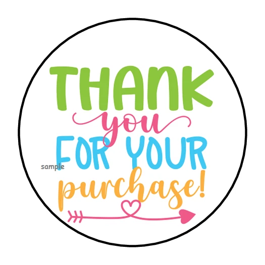 DOPASTICKER Small Business Stickers Envelope Seals Labels Thank You ...