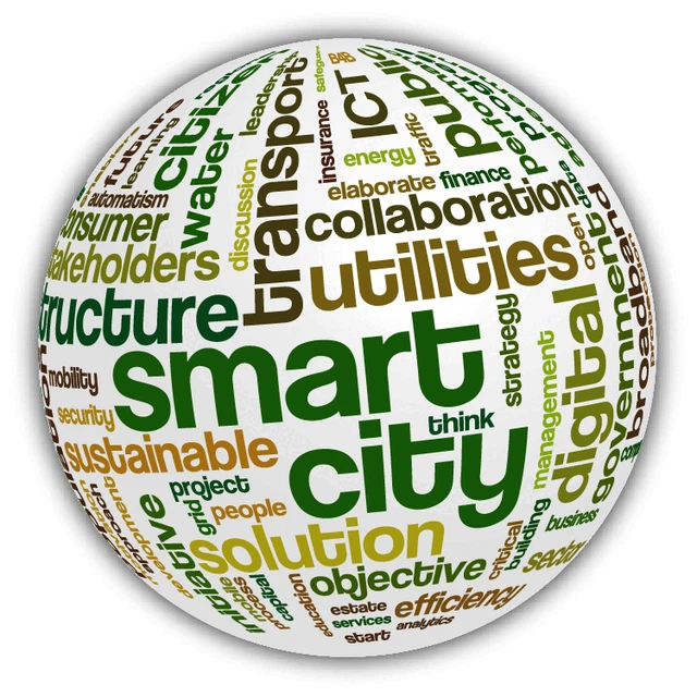 DOPASTICKER Smart City Cloud Conceptual Tag Sticker Decal Phone Decal ...