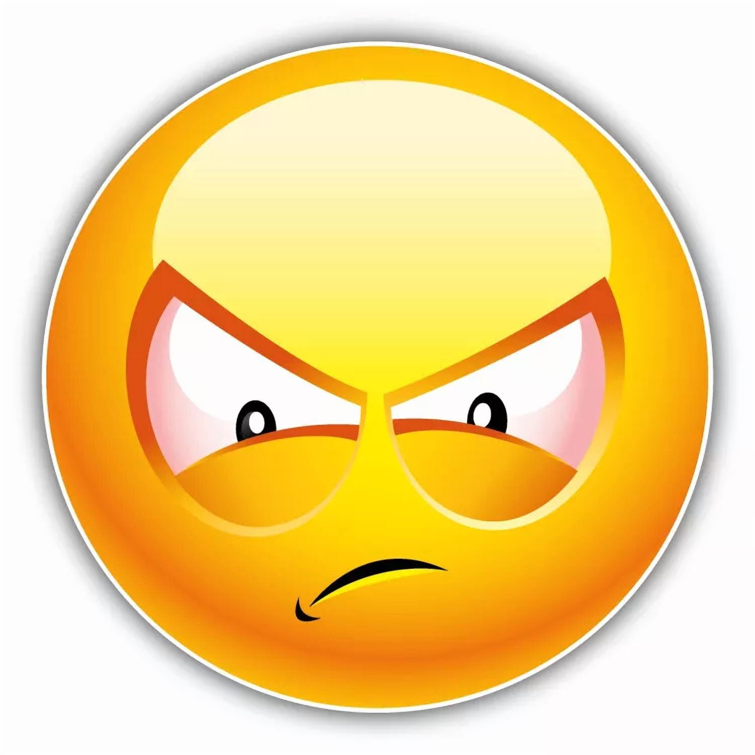 DOPASTICKER Smile Dissatisfied Car Bumper Sticker Decal Gift You ...