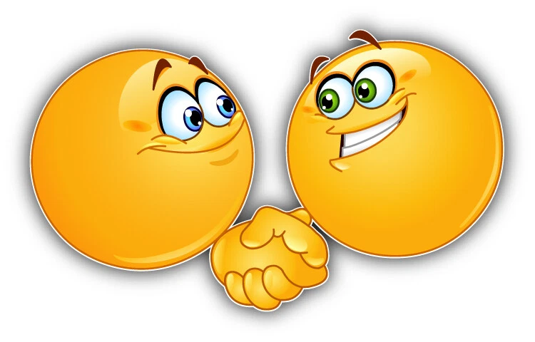 DOPASTICKER Smile Friends Car Bumper Sticker Decal Gift You ...