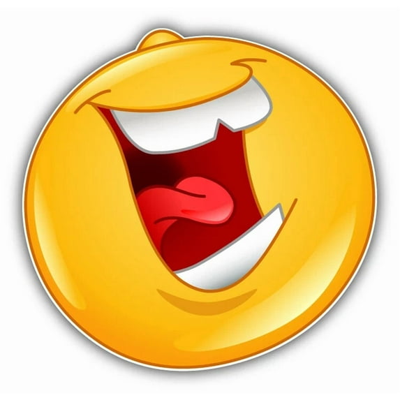 DOPASTICKER Smile Laugh Car Sticker Phone Water Bottle Stickers, Cars ...