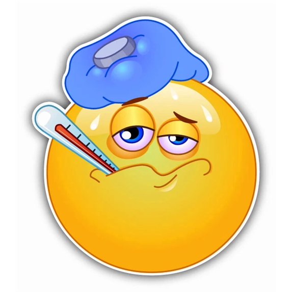 DOPASTICKER Smile Sick Sticker Decal Phone Decal Water Bottle Stickers ...
