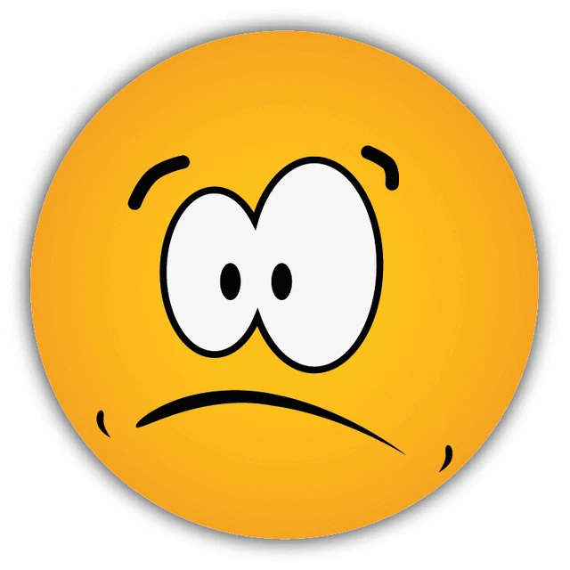 DOPASTICKER Smile Surprised Emotion Cartoon Sticker Decal Phone Decal ...