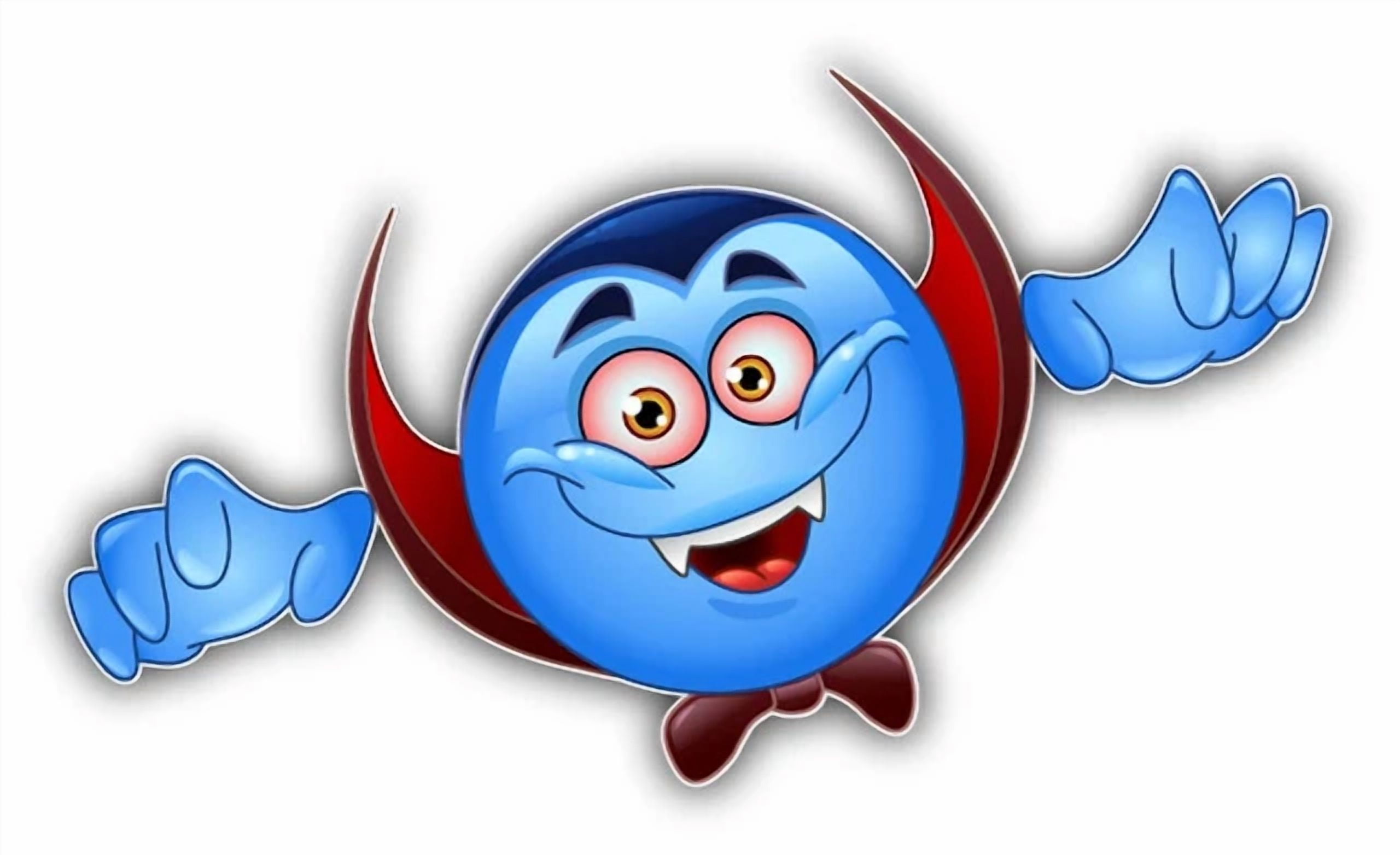 DOPASTICKER Smile Vampire Sticker Decal Phone Decal Water Bottle ...