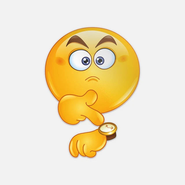 DOPASTICKER Smiley Delay Sticker Decal Phone Decal Water Bottle ...