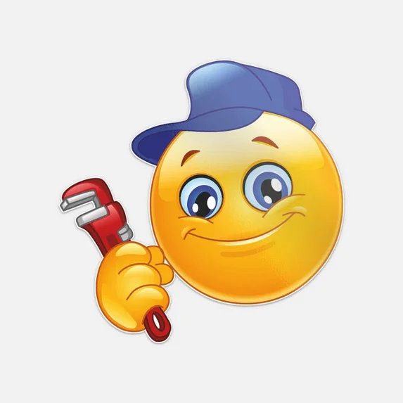 DOPASTICKER Smiley Employee Sticker Decal Phone Decal Water Bottle ...