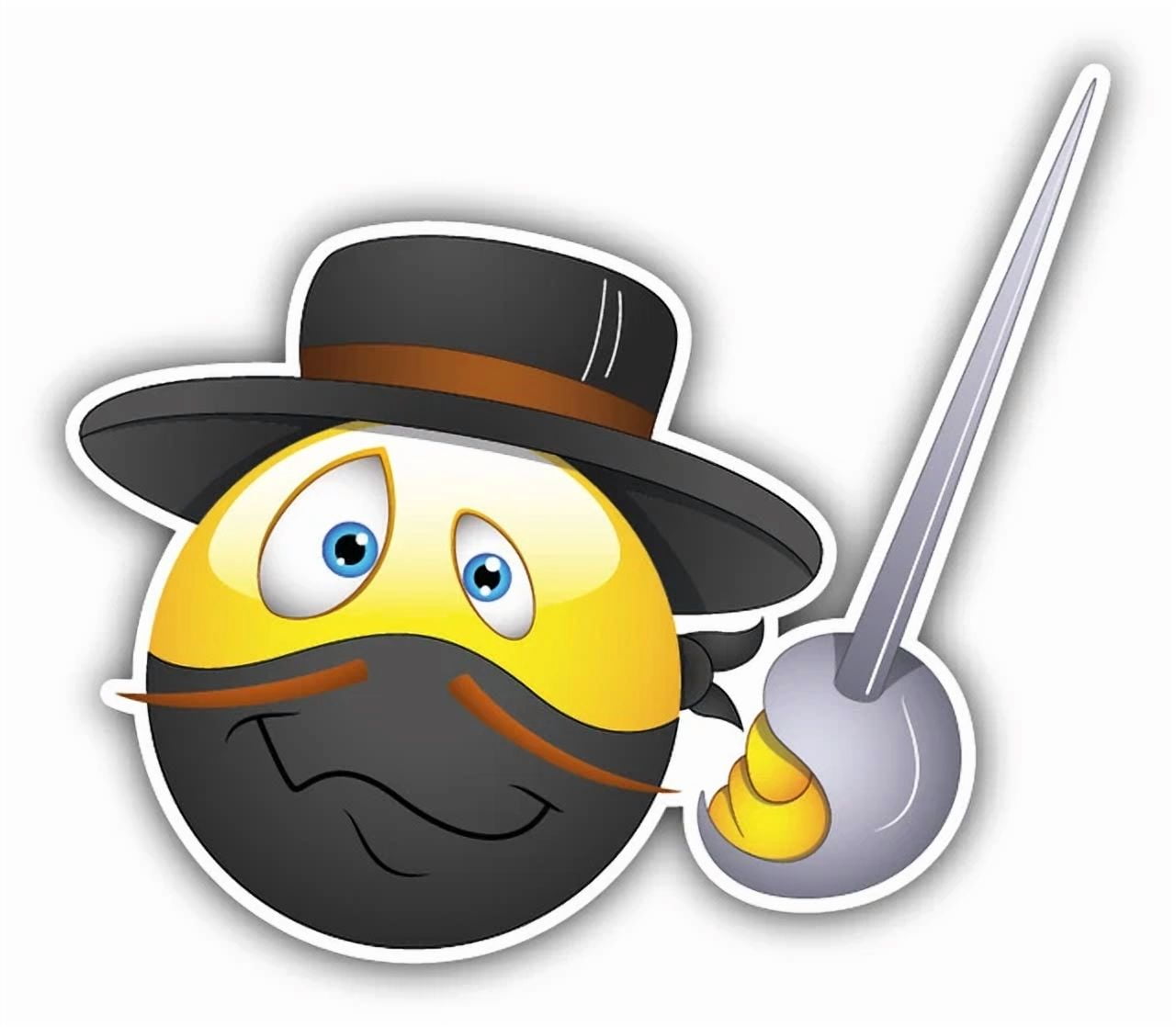 DOPASTICKER Smiley Ninja Car Sticker Phone Water Bottle Stickers, Cars ...