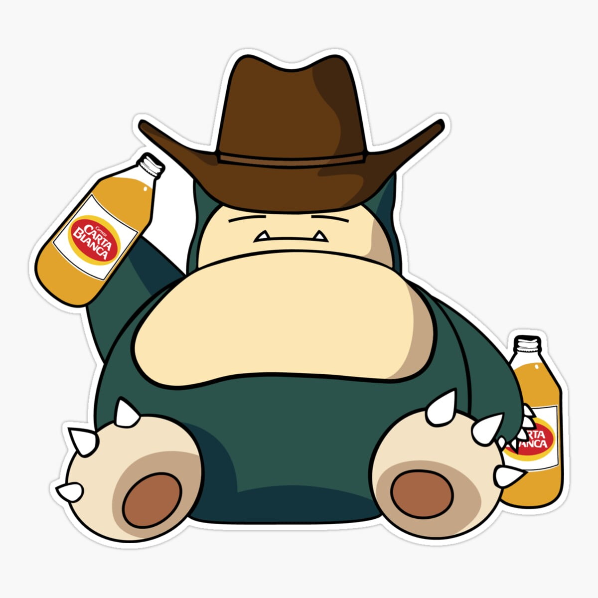 DOPASTICKER Snor-Teã±O Sticker, Phone Sticker Water Bottle Sticker Car ...