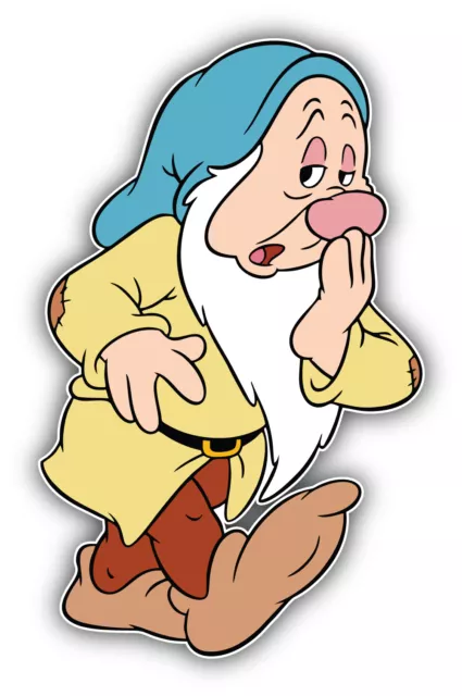 DOPASTICKER Snow White Cartoon Bashful Sticker Decal Phone Decal Water ...